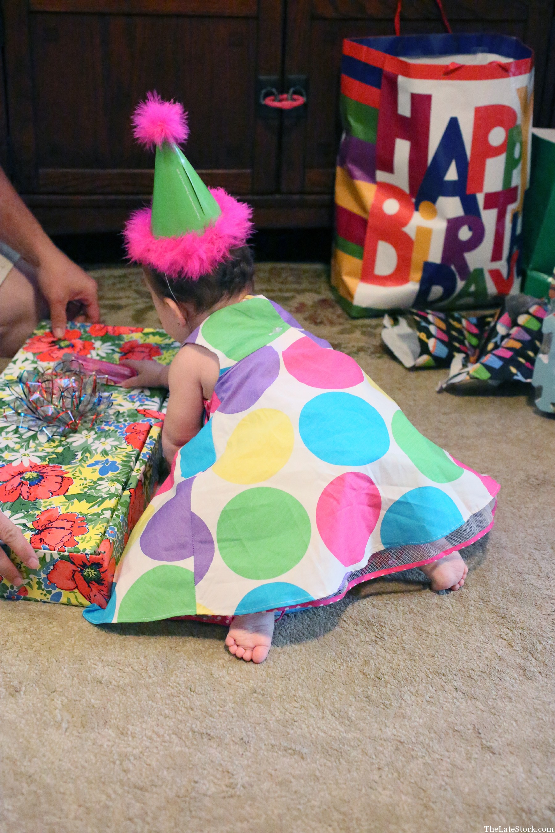 Faith’s 1st Birthday ♥ – The Late Stork